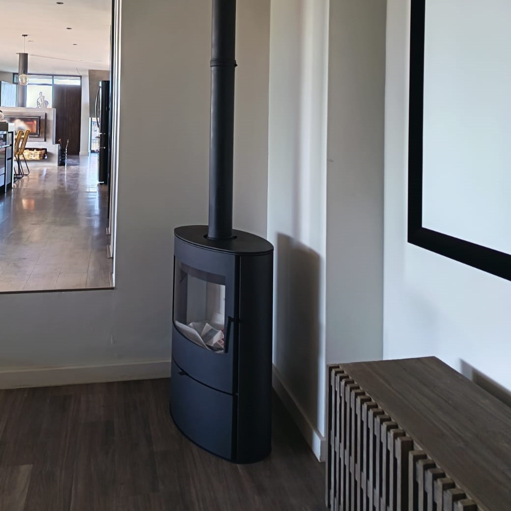 Code: Rollo 2 Freestanding Fireplace 12kw - Stone Creations