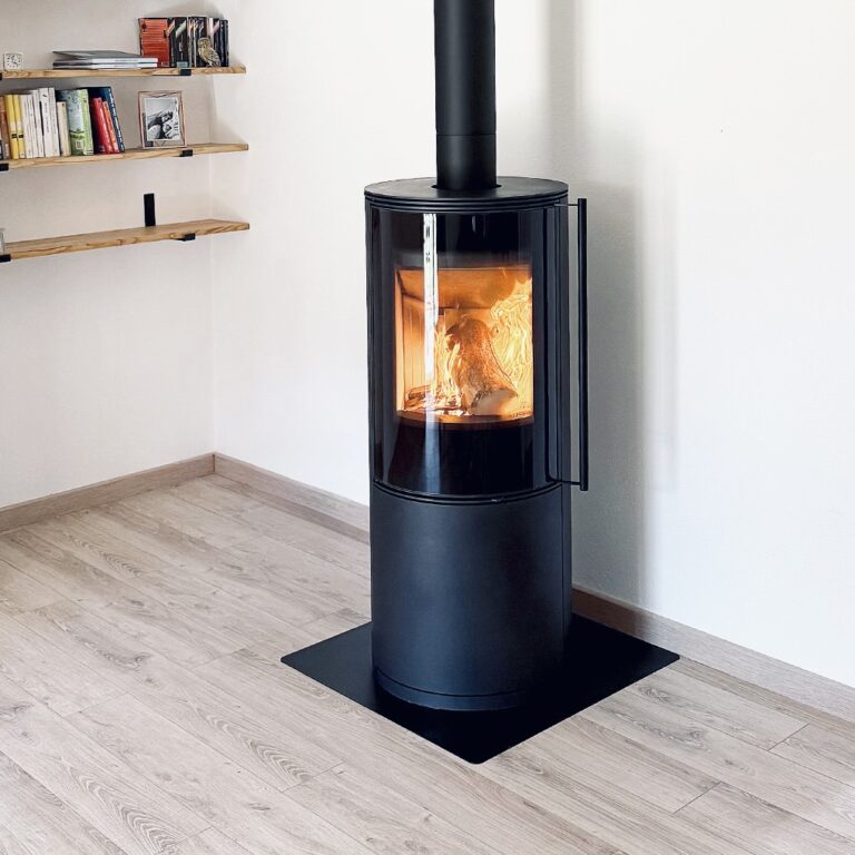 Code: Sven Freestanding Fireplace 12kw - Stone Creations